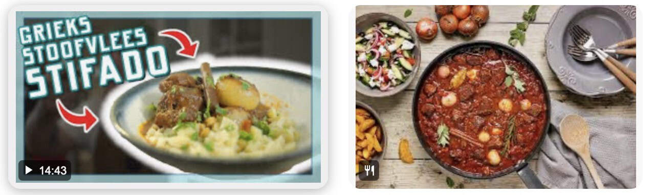 Stifado Recept - Traditionele Griekse Stoofpot met Rundvlees